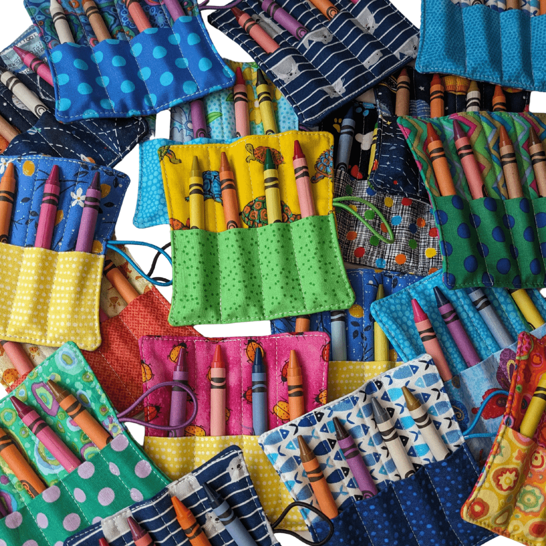 Crayon Rolls – One Stitch Back
