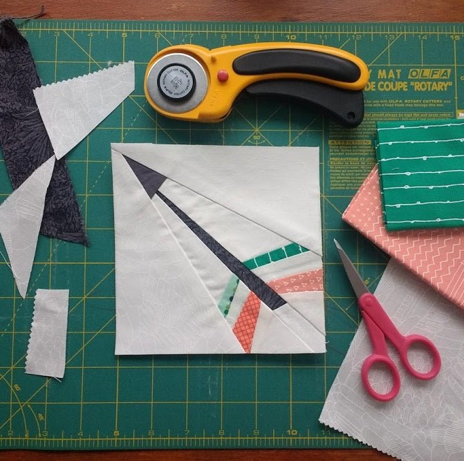 Fletch Paper Piecing Pattern – One Stitch Back